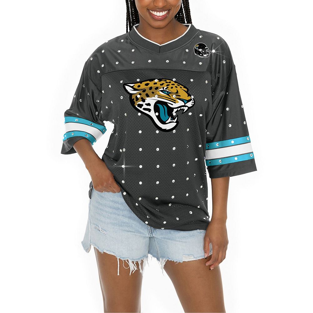 Women's Gameday Couture Anthracite Jacksonville Jaguars All-Over ...