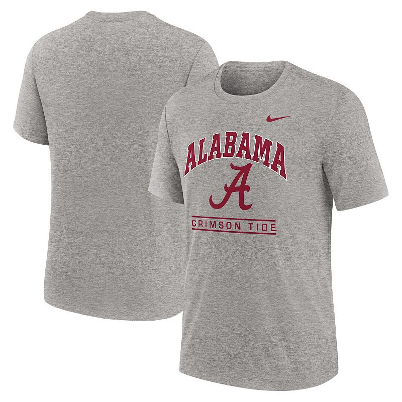 UPC 197904722791 - Men's Nike Heather Gray Alabama Crimson Tide Arch ...