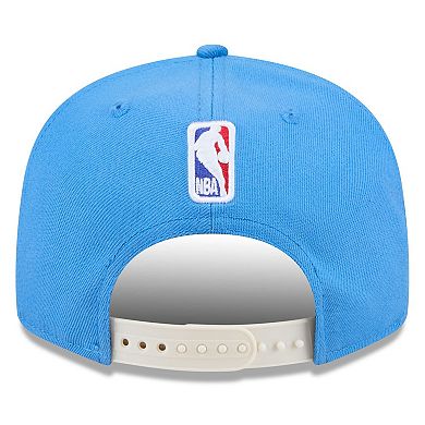 Youth New Era Blue Milwaukee Bucks 2024/25 City Edition 9FIFTY Snapback Hat