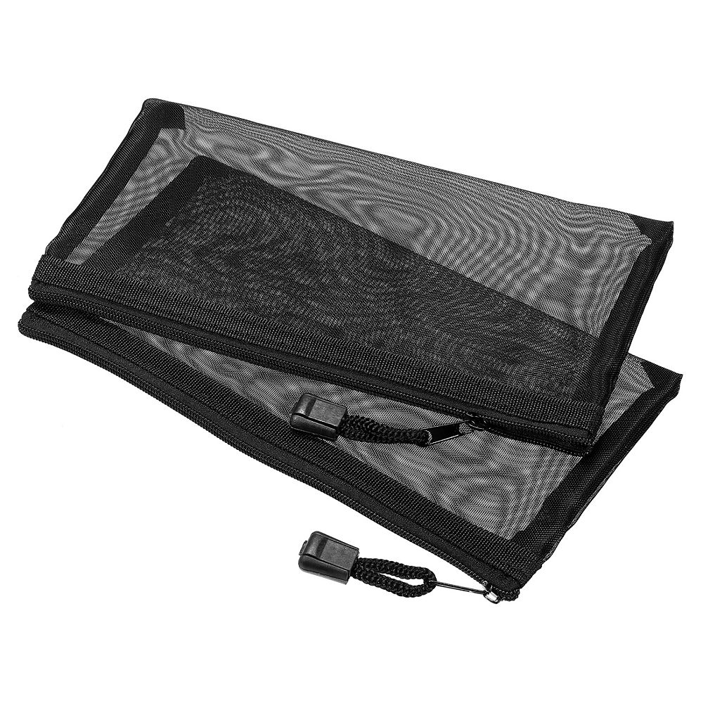 Mesh Zipper Bags, A6 Nylon Zip Pouch Pencil Case Storage Pockets for ...
