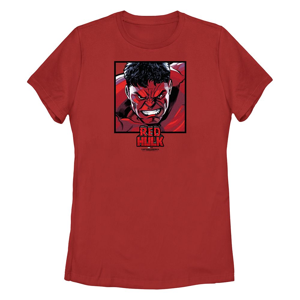 Juniors' Marvel Captain America Brave New World Red Hulk Mad Angry ...