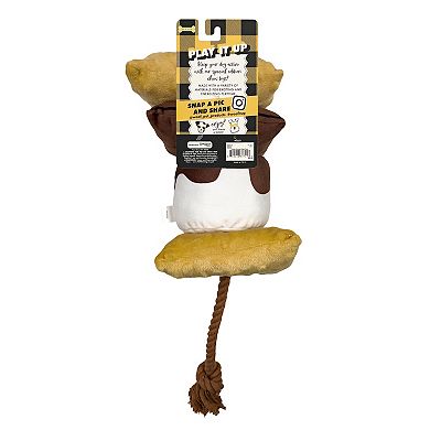 Woof Rustic S'mores Plush Pet Toy