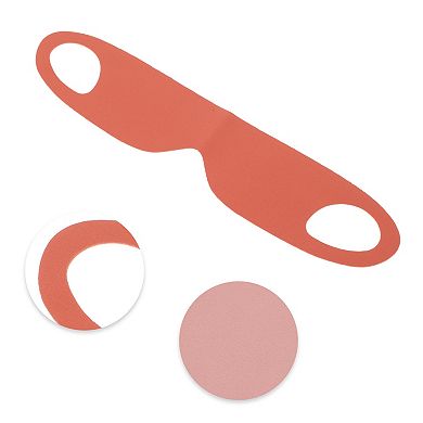 Soft Ear-hook Eyes Sleep Mask Eye Shade Cover for Rest 11.81"x2.56" 1 Pc