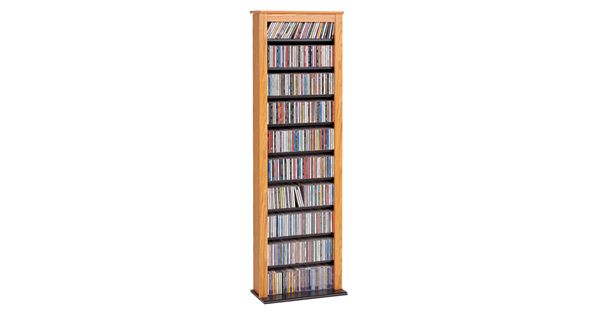 Prepac Slim Barrister Multimedia Storage Tower