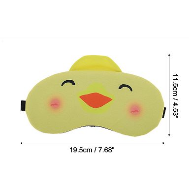 Soft Cartoon Ducks Sleep Mask Yellow Eye Shade Cover for Light ...