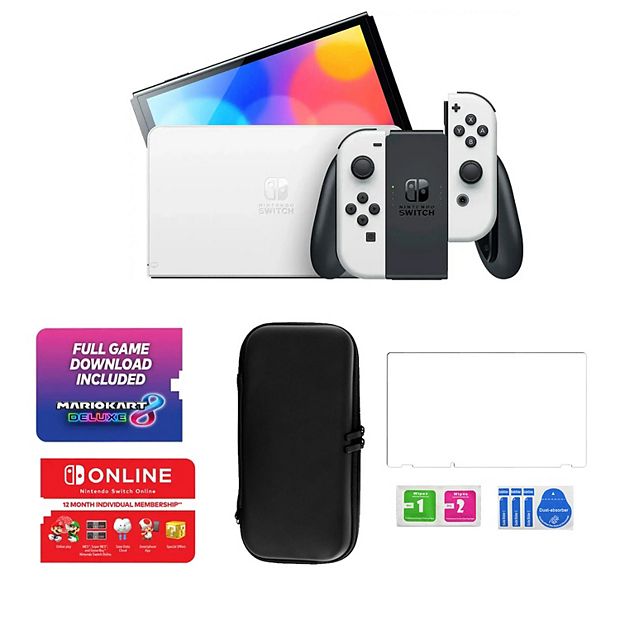 Switch OLED MarioKart 8 Bundle with Accessories