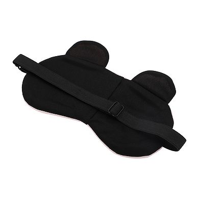 Soft Cartoon Drooling Sleep Mask Pink Eye Shade Cover for Travel for ...