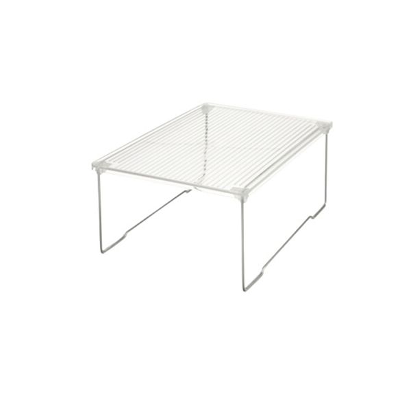 iDesign Plastic Stackable Bathroom Shelf Riser