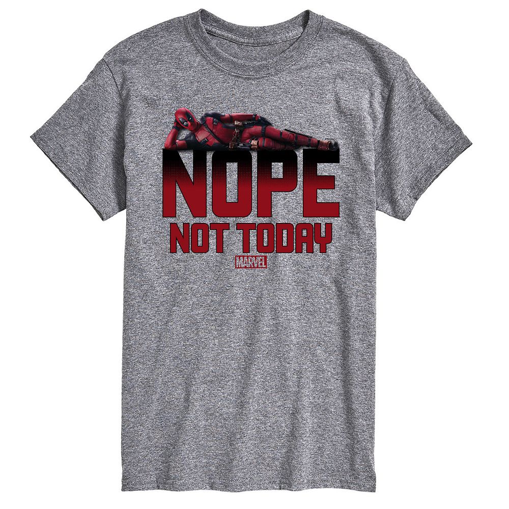Big & Tall Marvel Deadpool Nope Not Today Graphic Tee