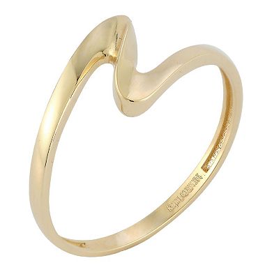 LUMINOR GOLD 14k Gold Wave Ring