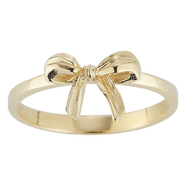 LUMINOR GOLD 14k Gold Bow Ring