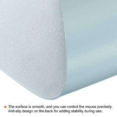 35"x18" Desk Mat Protector, PVC Non-Slip Waterproof Mouse Pad Writing Mat