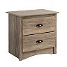 Prepac Short 2-Drawer Nightstand