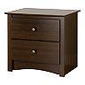 Prepac Short 2-Drawer Nightstand