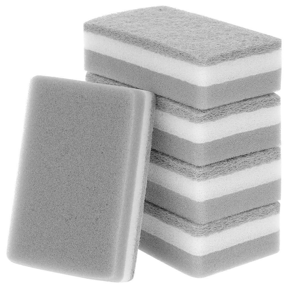 Sponges Household Kitchen 5 Pcs, Scrub Dish Sponges, Dual Sided ...