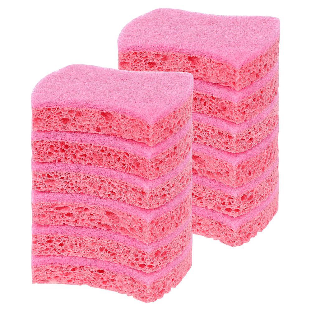 Kitchen Sponges, Dual Side Sponges for Washing Dishes, Cleaning Sponges ...