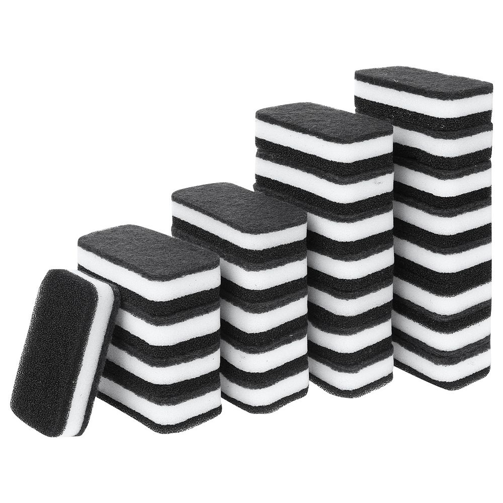 Sponges Kitchen 25 Pcs, Scrub Dish Sponges, Dual-Sided Sponges for ...