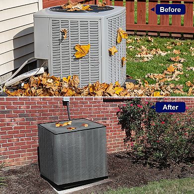 Air Conditioner Cover, Black Outdoor AC Unit Mesh Covers Central AC ...