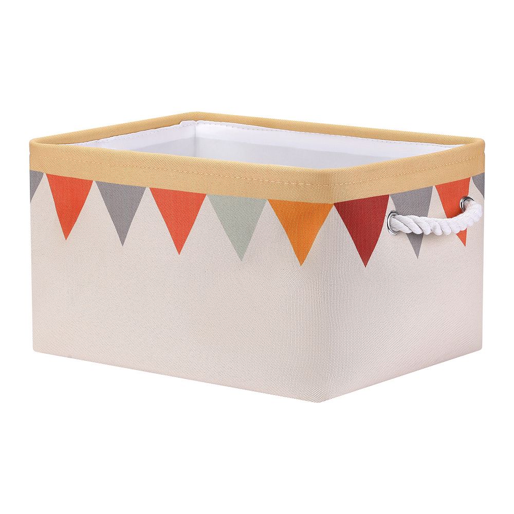 Fabric Storage Cube Bin with Handles for Shelves Closet, 1 Pack ...