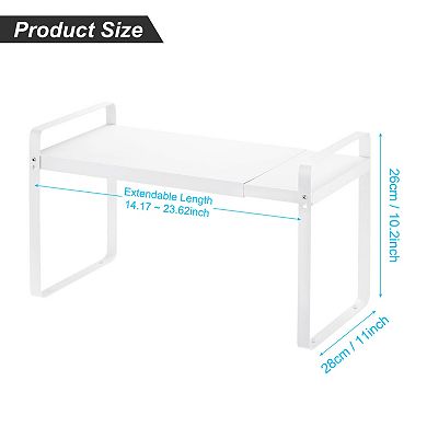 Expandable Cabinet Shelf Organizers, Kitchen Counter Shelves, Spice ...