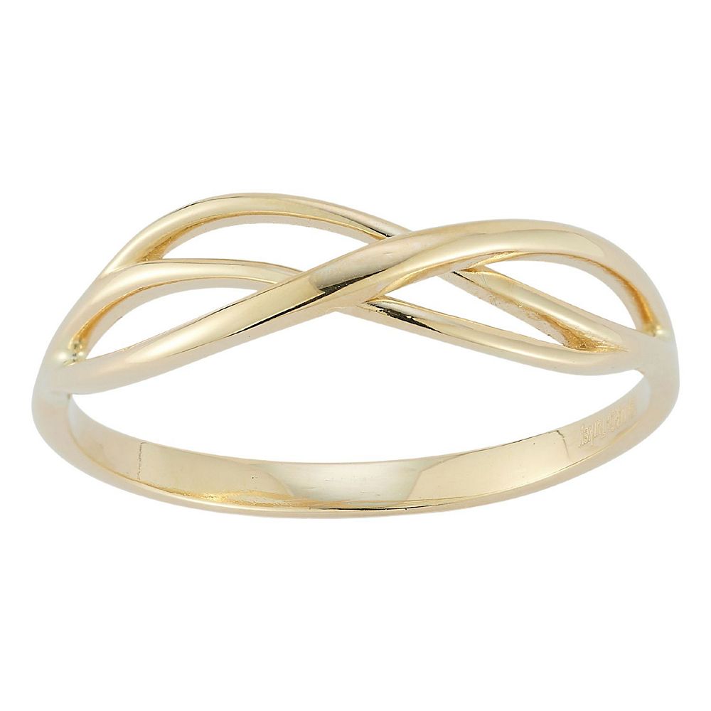 LUMINOR GOLD 14k Gold Wave Ring