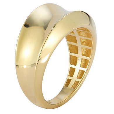 LUMINOR GOLD 14k Gold Concave Ring