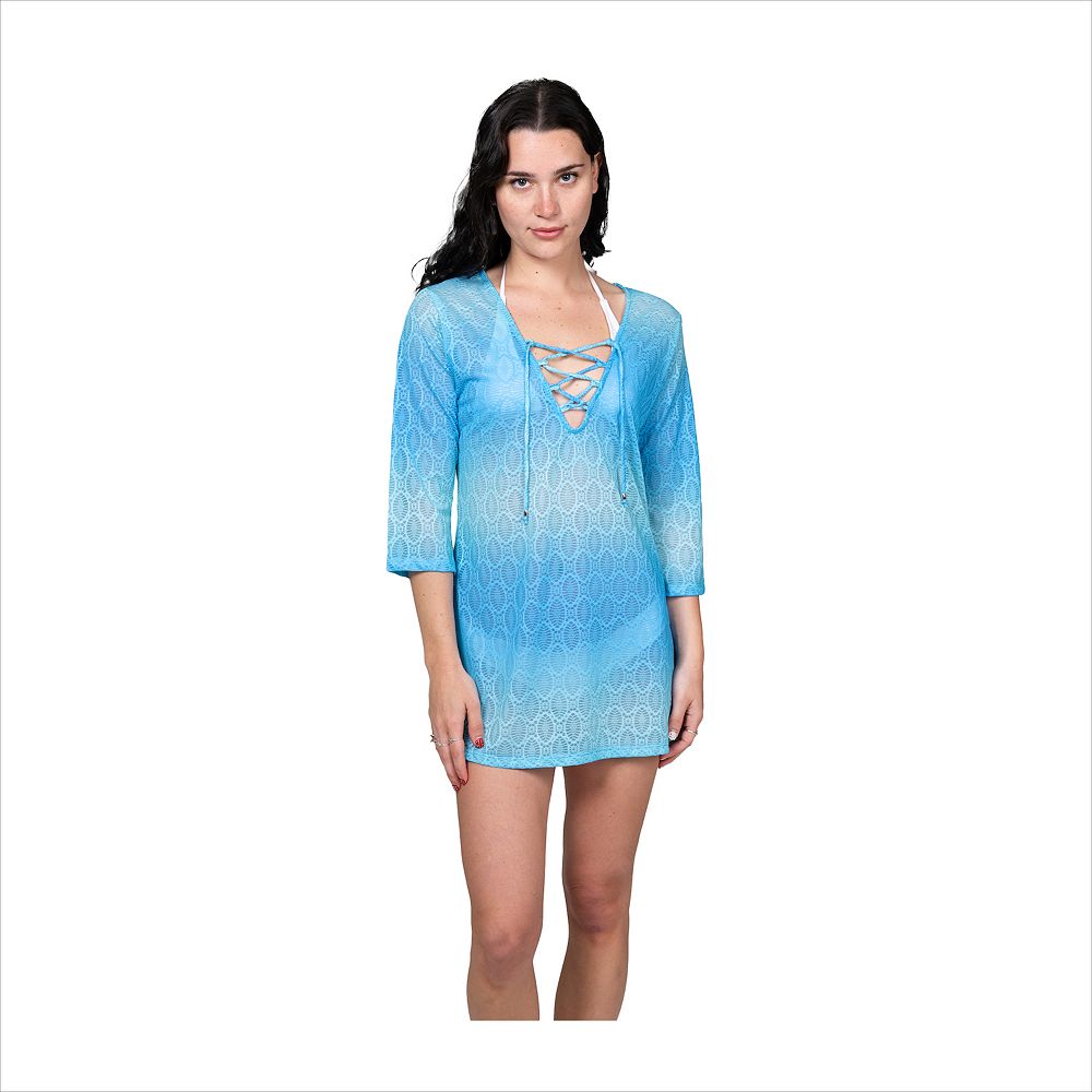 Women's Portocruz Lace Up Tunic Swim Cover Up
