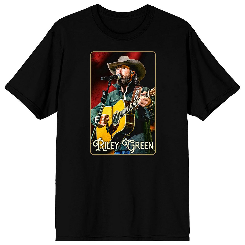 Men's Riley Green Concert Photo Graphic Tee