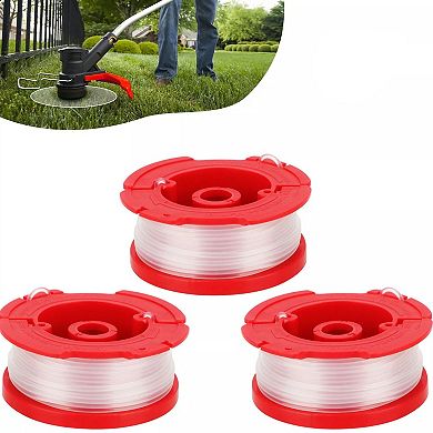 3-Pieces Replacement String Weed Grass Trimmer Line Spools