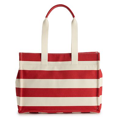 Sonoma Goods For Life® Danson Canvas Tote Bag