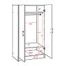 Prepac Elite Wardrobe Cabinet