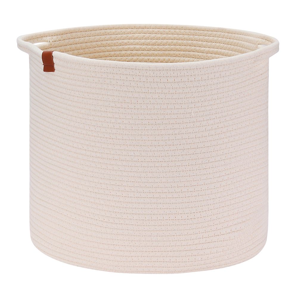 Woven Storage Basket, Shelf Closet Storage Organizer Bin for Living ...