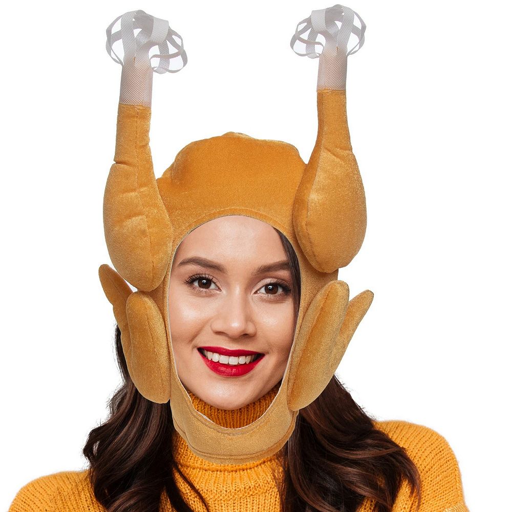 Turkey Hats for Thanksgiving, Funny Hats for Adults, Ideal Turkey Costume