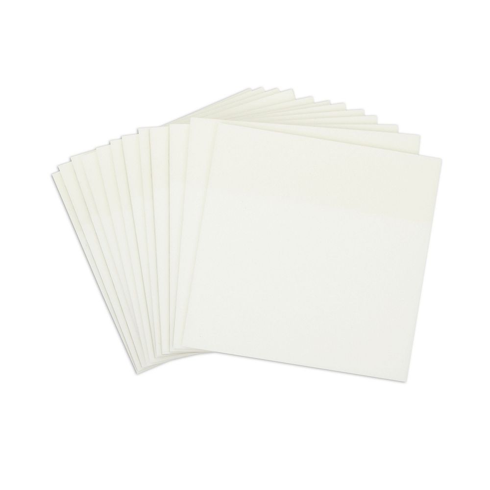 12 Pack Transparent Sticky Notes 3 x 3 In, Self-stick Pads, 600 Sheets ...
