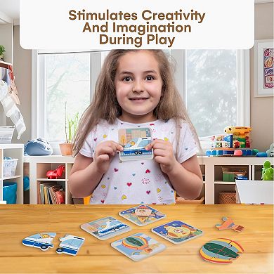 Childlike Behaviour Wooden Chunky Puzzle