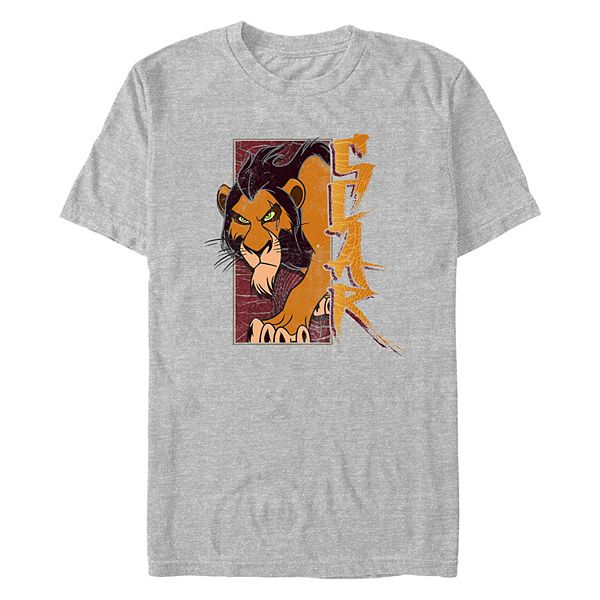 Disney's The Lion King Scar Poster Men's Graphic Tee