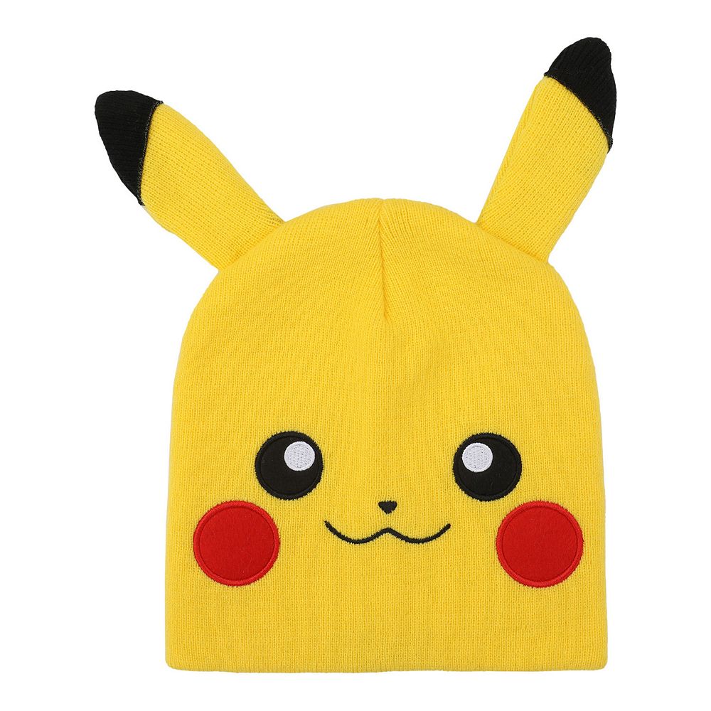 Pokemon Pikachu Big Face Knit Hat