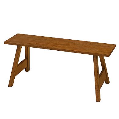 INK+IVY Jacob Wood Bench