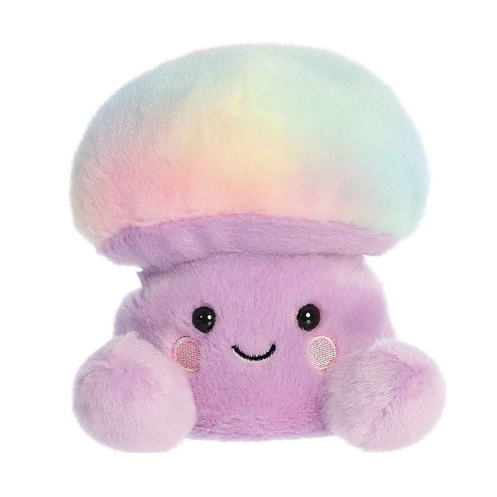 Aurora Mini Purple Palm Pals 5" Lunette Mushroom Adorable Stuffed Animal