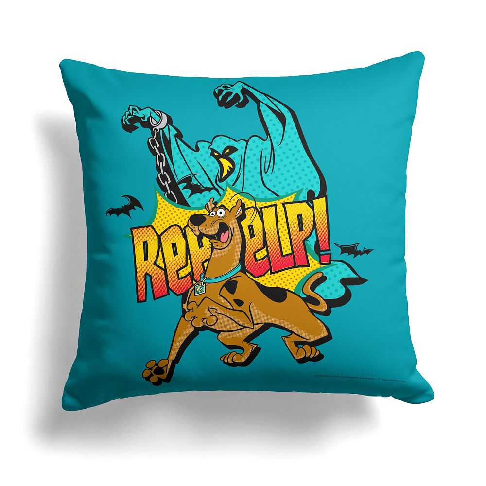 Scooby Doo Help! Printed Throw Pillow