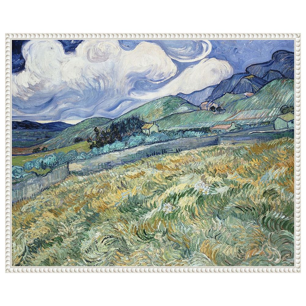 Van Gogh Landscapes with Clouds II by Vincent van Gogh Framed Canvas ...