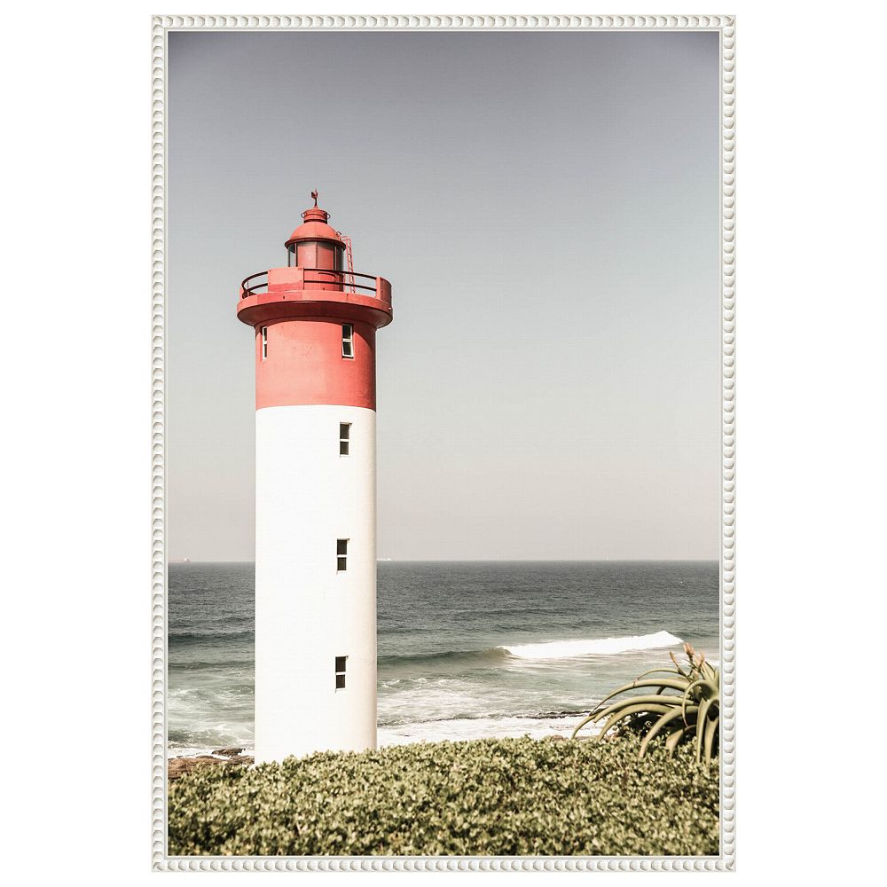 Oyster Box Lighthouse by Shot by Clint Framed Canvas Wall Art Print
