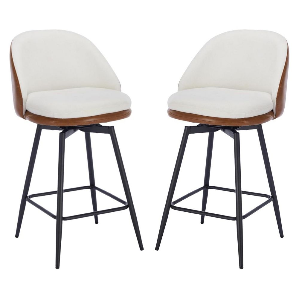 Swivel Bar Stools Set of 2