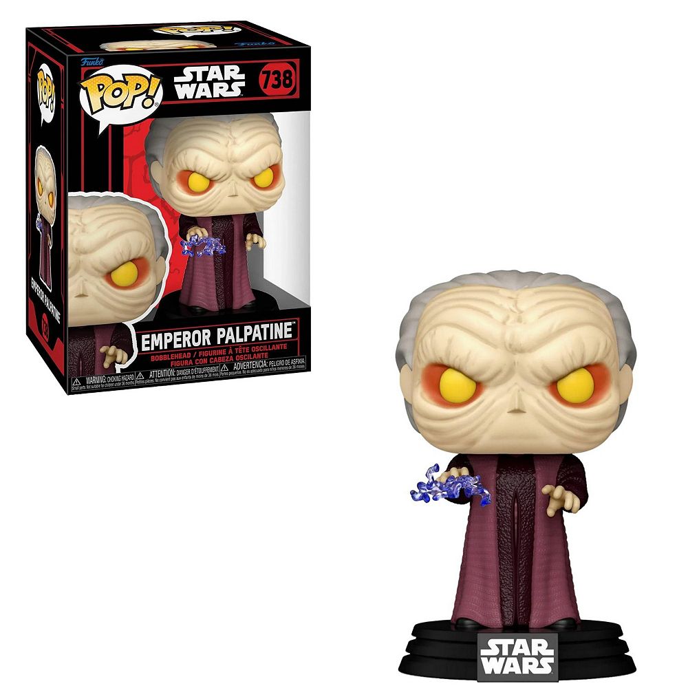 Funko Pop! Star Wars Dark Side - Emperor Palpatine #738