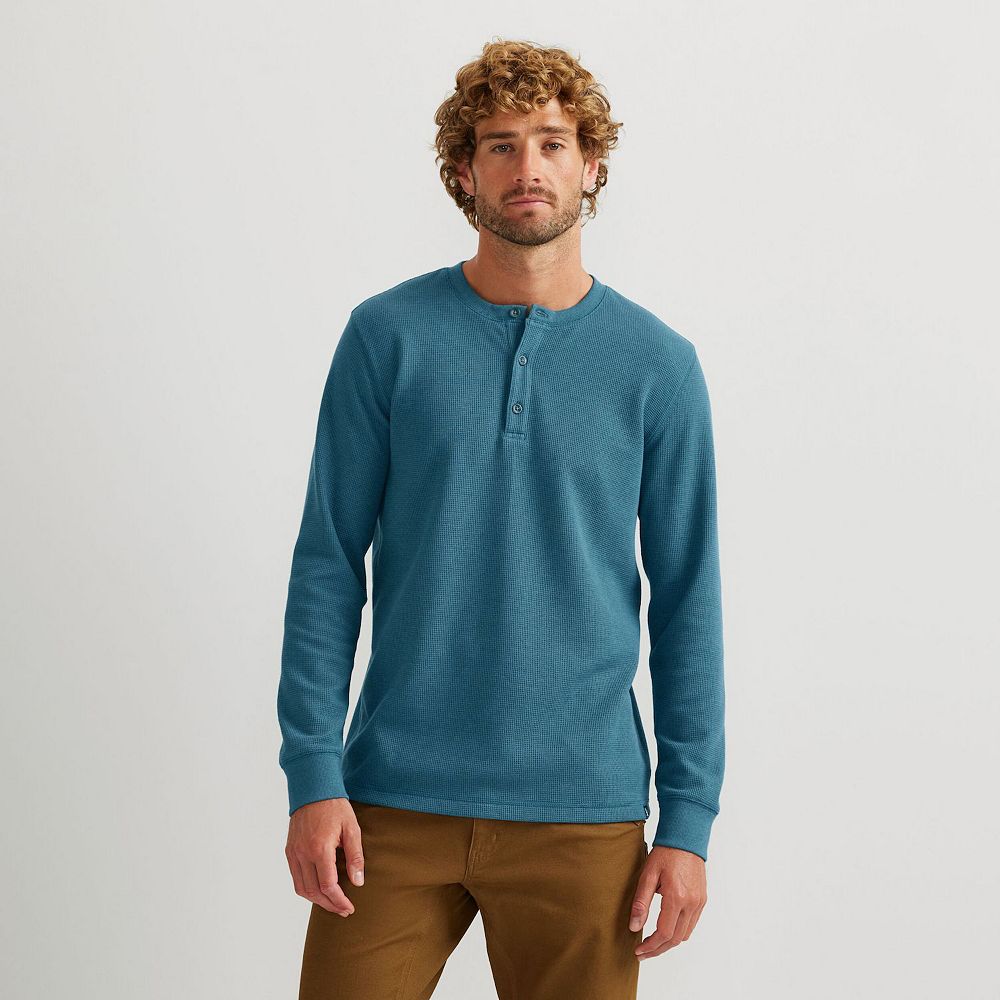 Eddie Bauer Men's Thermal Long Sleeve Henley