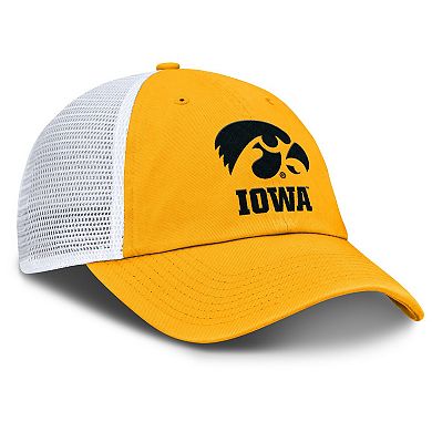 Men's Nike Gold Iowa Hawkeyes Club Trucker Adjustable Hat