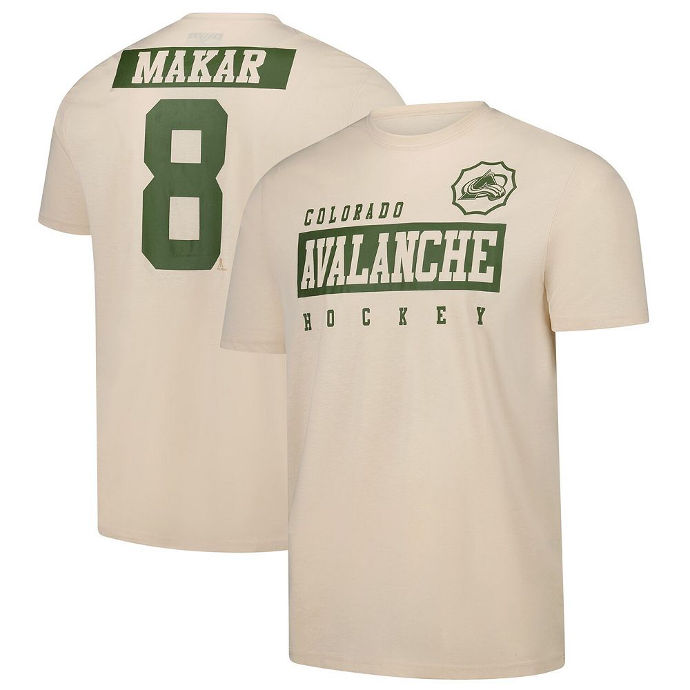 Men's Levelwear Cale Makar Khaki Colorado Avalanche 2024 NHL Military ...