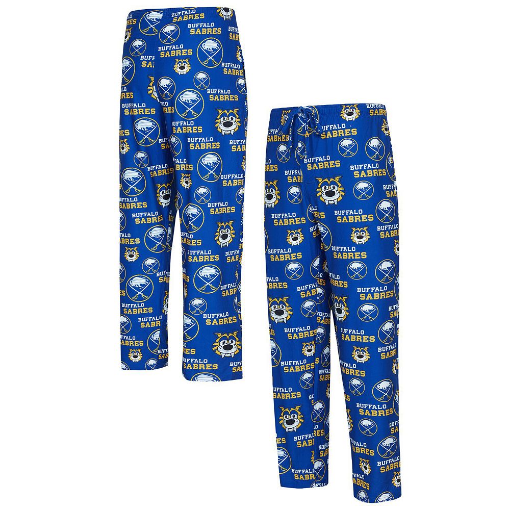 Men's Concepts Sport Royal Buffalo Sabres All Over Print Knit Pants