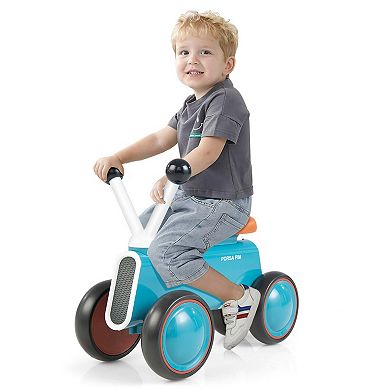 4 Wheels Baby Balance Bike Without Pedal