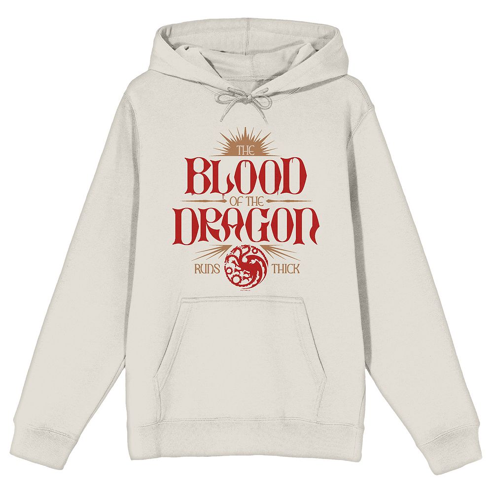 Men's House Of The Dragon The Blood Of The Dragon Runs Thick Graphic Hoodie
